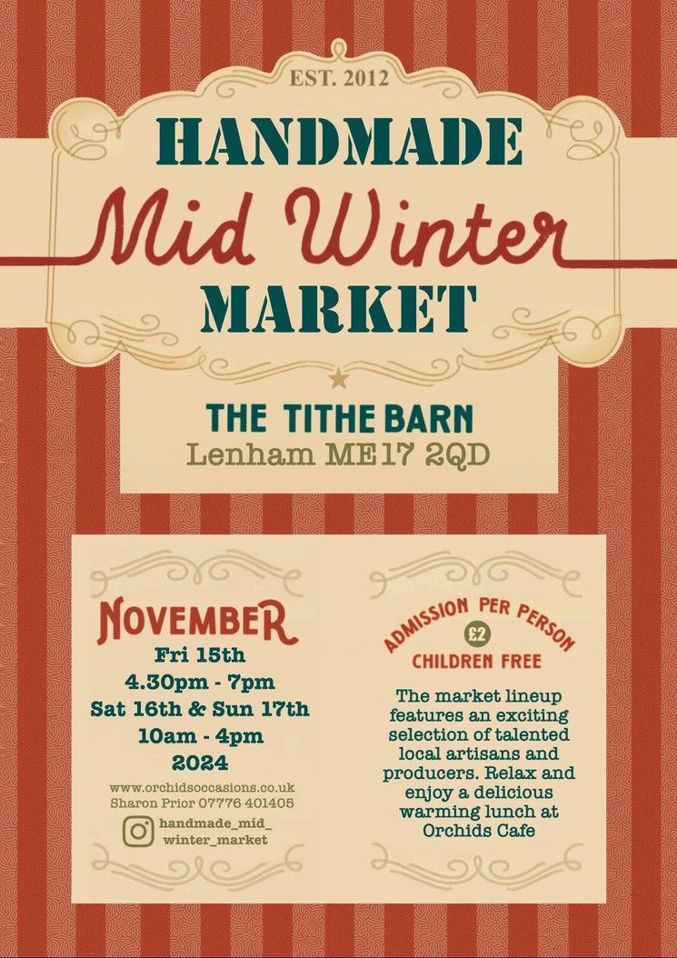 See you at the Mid Winter Market this weekend – Green Cottages Kitchen