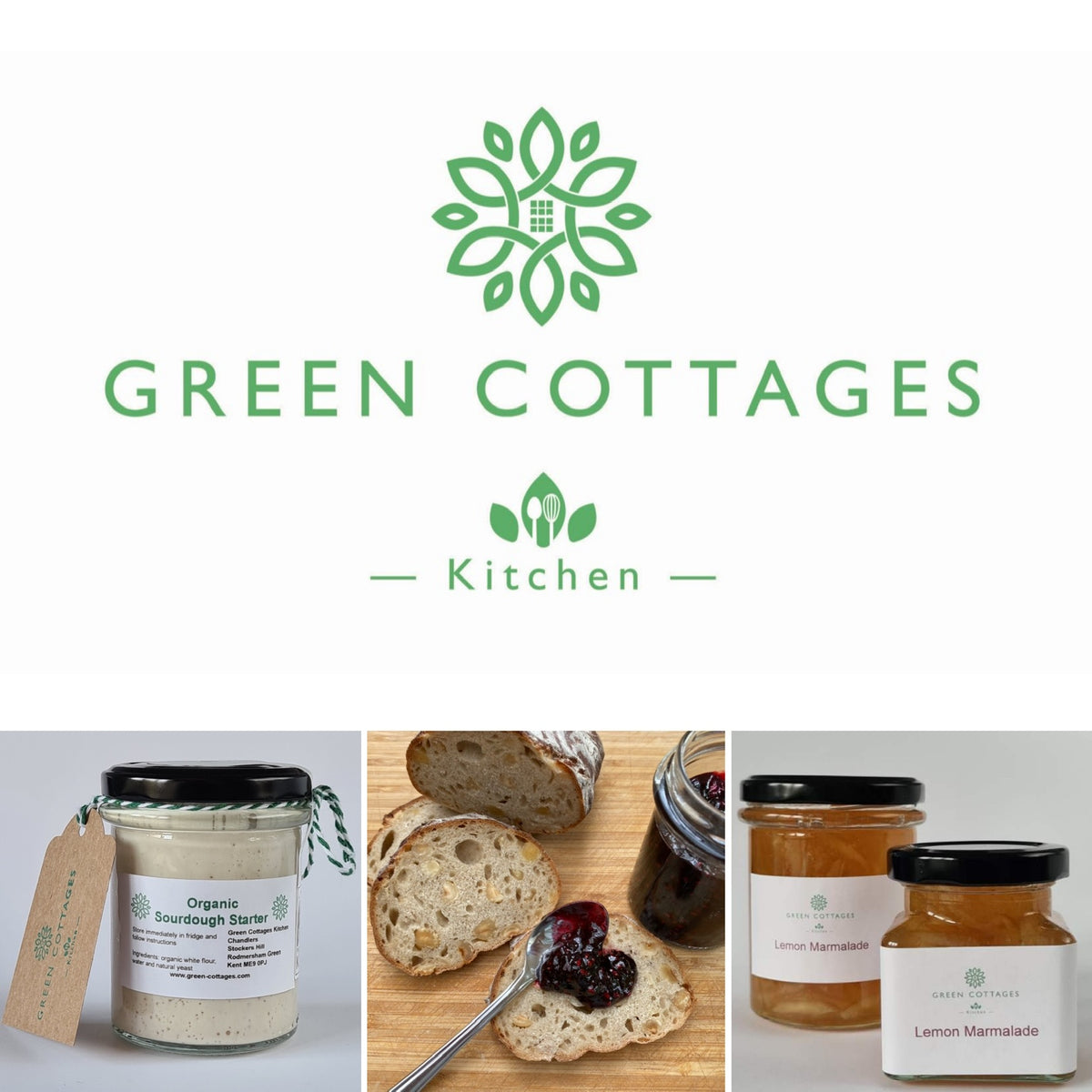 Green Cottages Kitchen